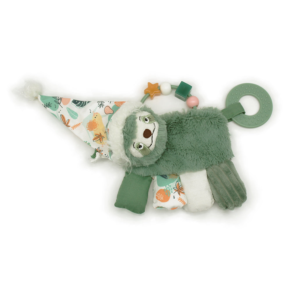 Les Deglingos - Activity Rattle Chillos The Sloth – Tri-Action Toys