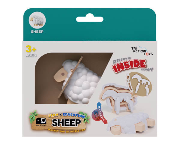 Boost Your Child’s Learning with HALFTOYS 3D Puzzle Play – Tri-Action Toys
