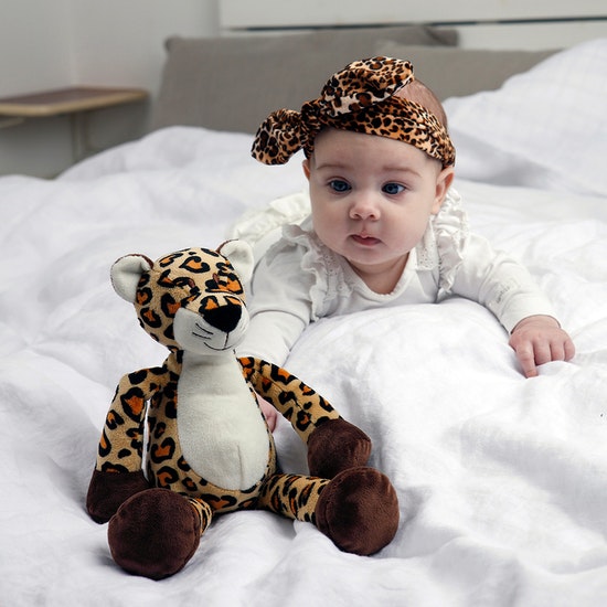 Teddykompaniet - Large Leopard Plush – Tri-Action Toys